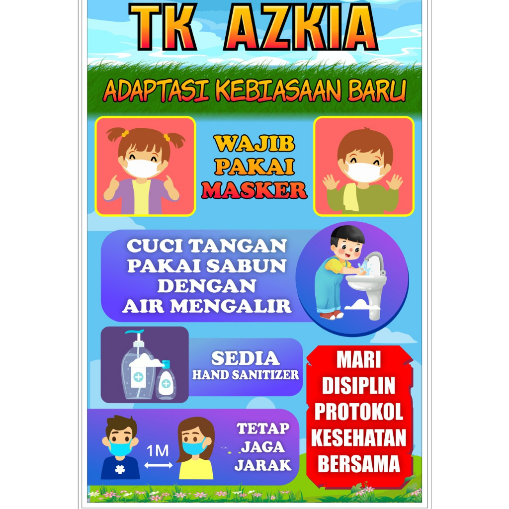 Jual POSTER A3 | BISA CUSTOM | POSTER ANAK ANAK | POSTER SEKOLAH ...