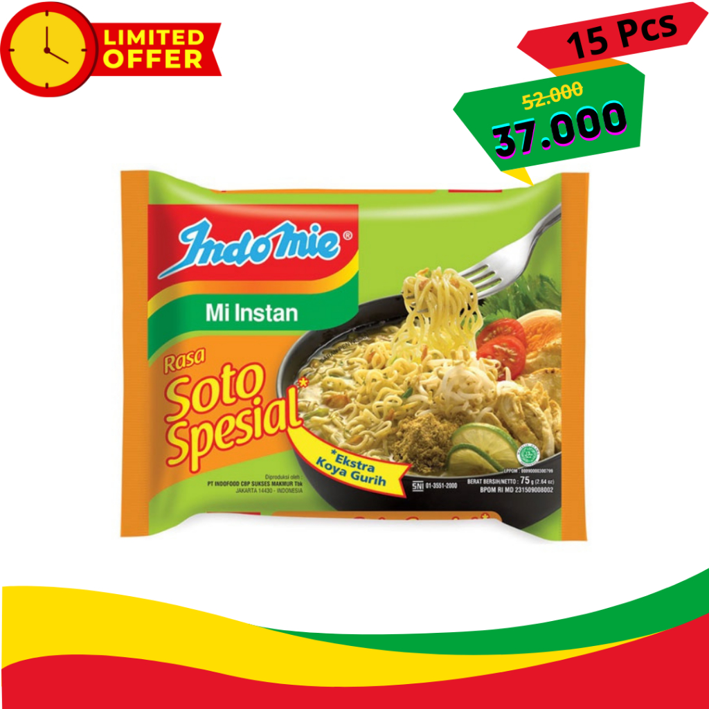 Jual { Indomie 15 Pcs 37000} Indomie mix All varian rasa | Indomie ...