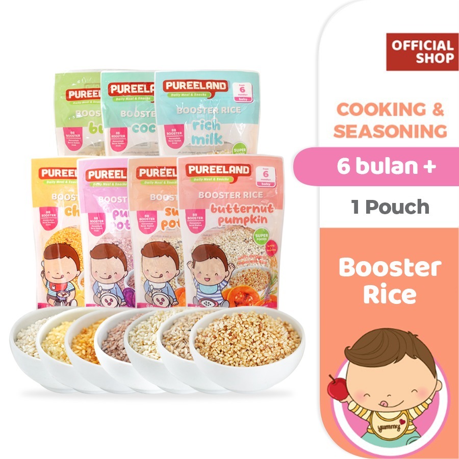 Jual Pureeland BB Booster Rice / Beras BB Booster MPASI Organik ...