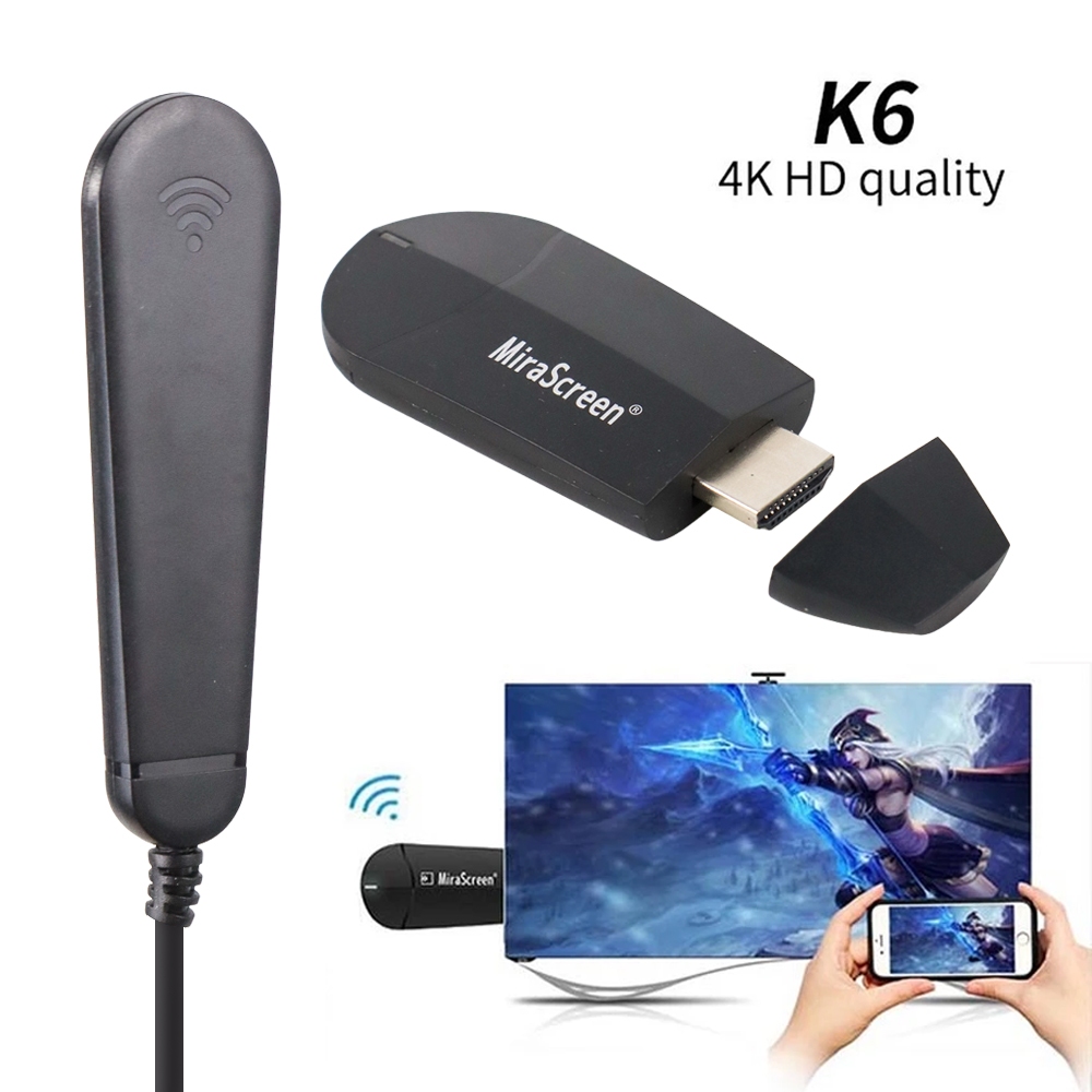 Jual MiraScreen Mirroring AnyCast Miracast Airplay HDMI Dongle WiFi 4K ...