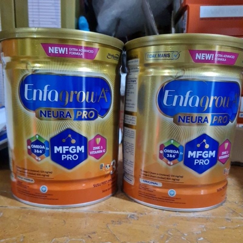 Jual Enfagrow 3 Vanila/Madu/Original 800gr kaleng | Shopee Indonesia