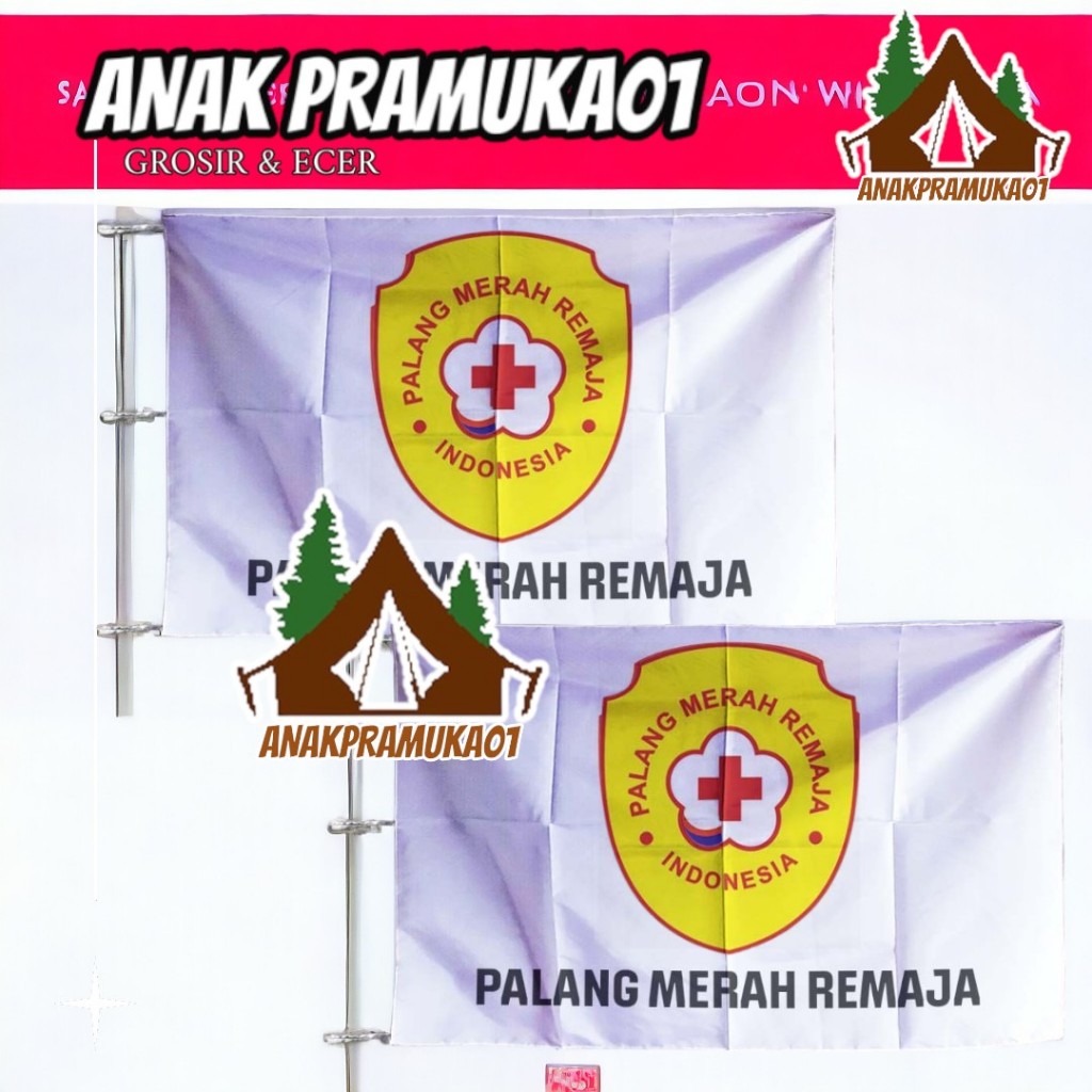 Jual Bendera PMR wira / kuning | Shopee Indonesia