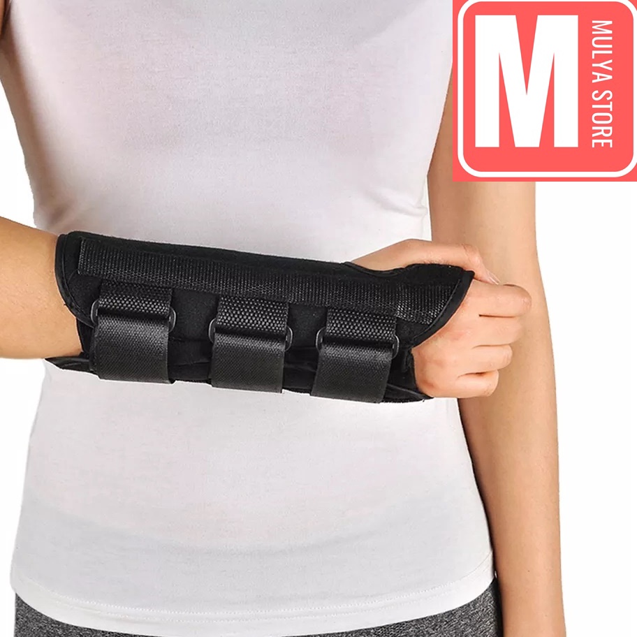Jual Model Baru Wrist Brace Splint Support Palm CTS Hand Arthritis ...