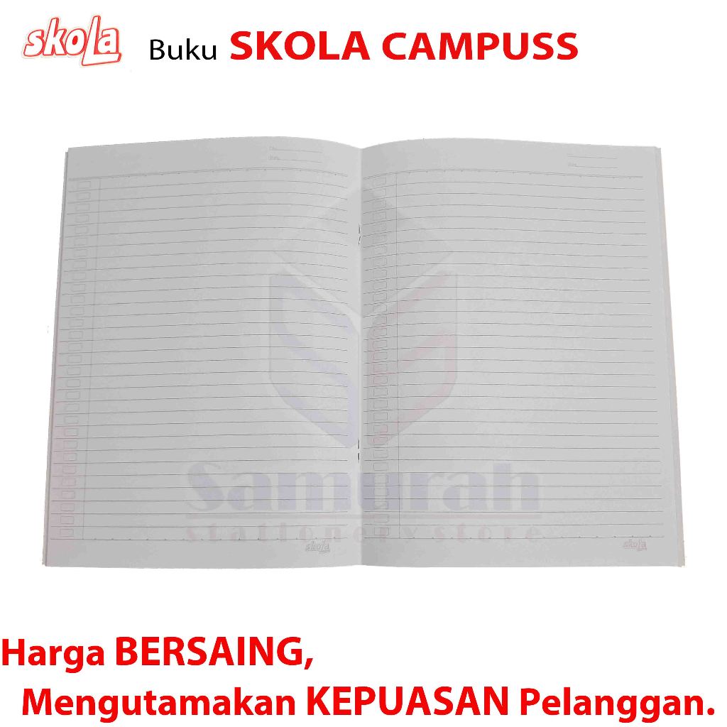 Jual Buku Tulis Skola Campus Isi 50 Lembar / Buku Sekolah Ukuran Boxy ...