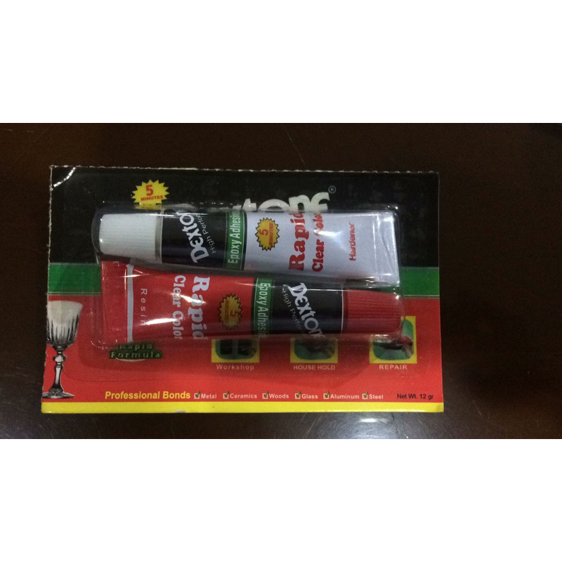 Jual DEXTONE EPOXY RAPID 5 menit 12 gr | Shopee Indonesia