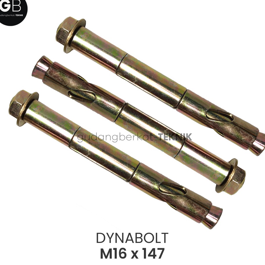 Jual Serba Serbu Dynabolt M16 x 147 Baut Dinabolt M16 x 147mm Anchor ...