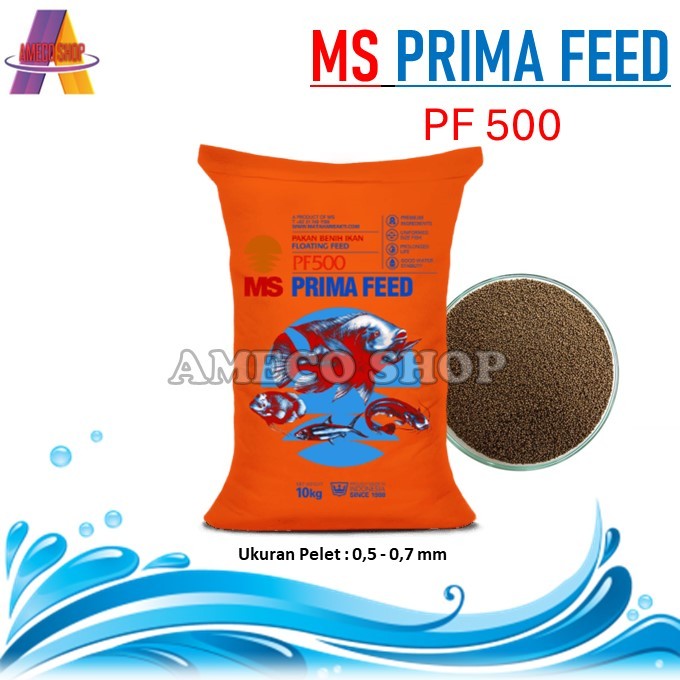 Jual PRIMA FEED Pelet Pakan Ikan Hias PF 500 Repack 250gr | Shopee ...