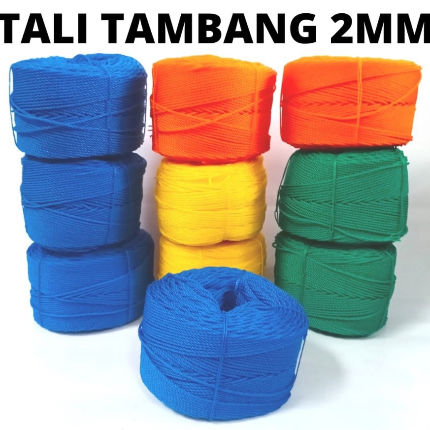 Jual Harga Terbaik Tali Tambang 2mm per roll Tali Tampar Tali Layangan Tali Pertanian Tali Tenda ...