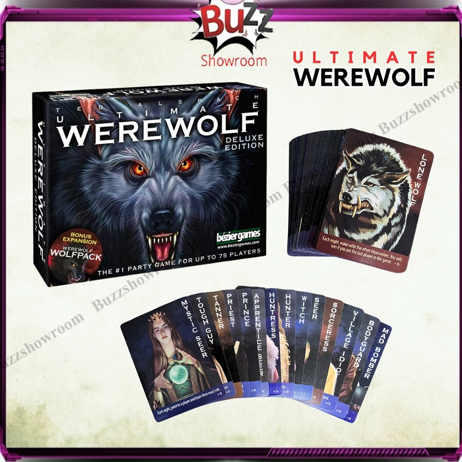 Jual Ultimate Werewolf Dee Edition board game Card Games | Shopee Indonesia