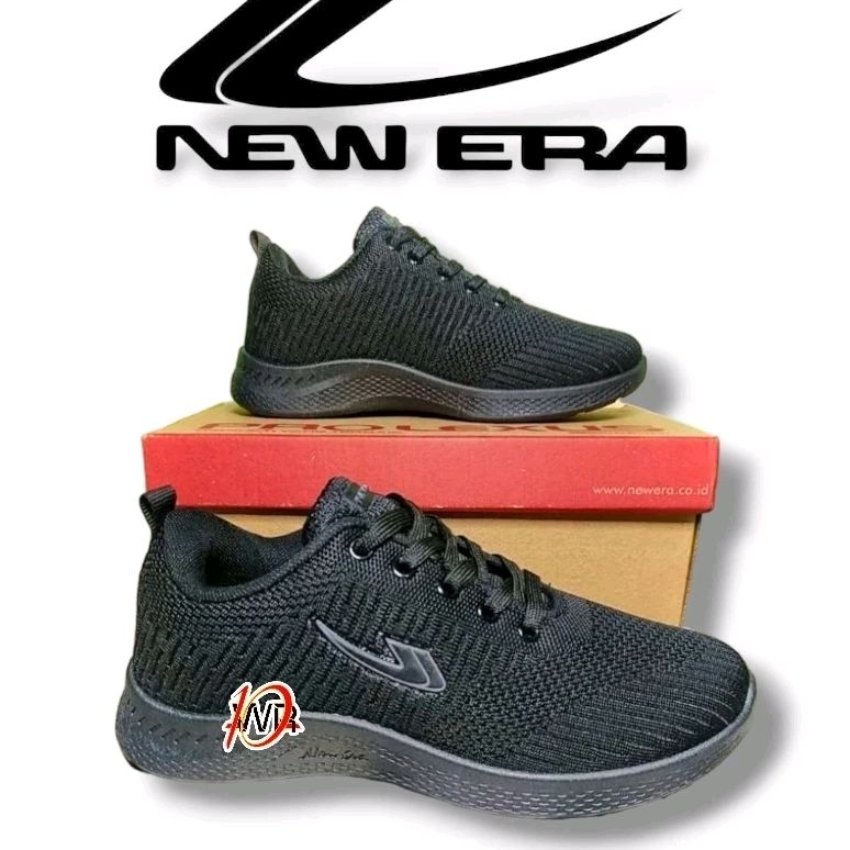 Jual SEPATU HITAM SEKOLAH NEW ERA VICTORI ORIGINAL SIZE 37-41 | Shopee ...