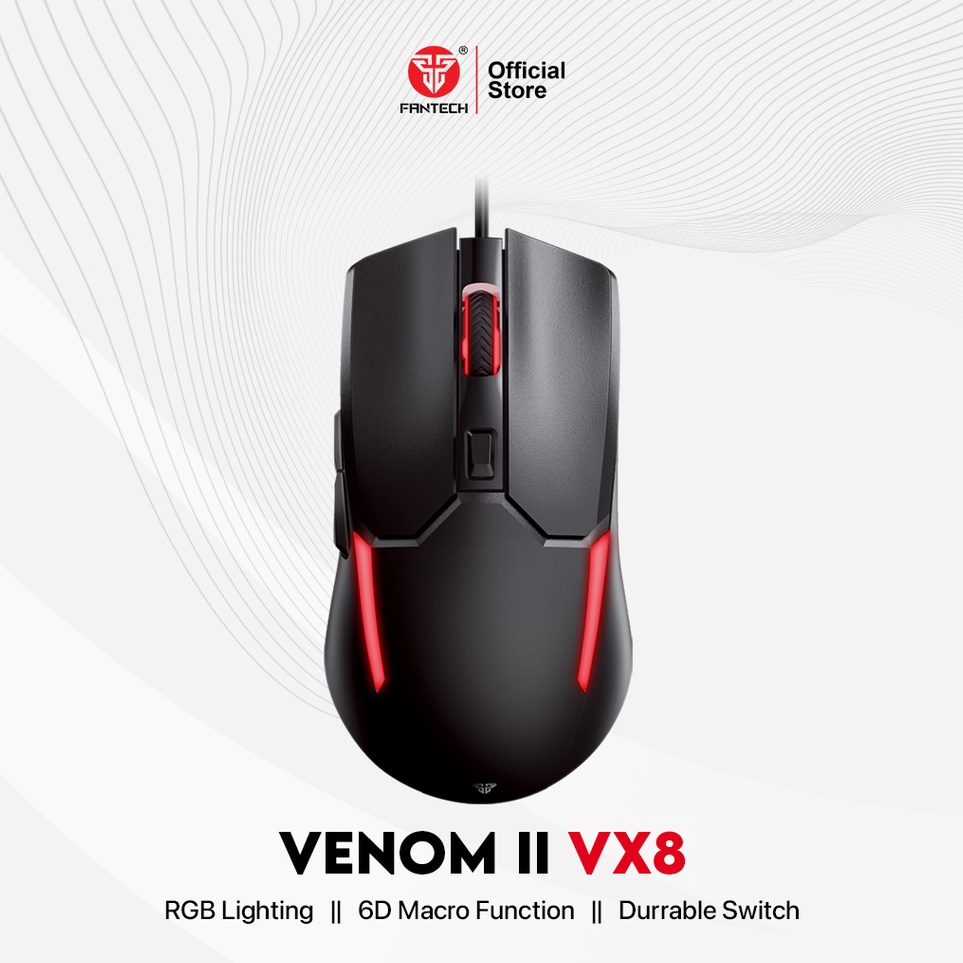 Jual Fantech VENOM II VX8 Mouse Gaming | Shopee Indonesia