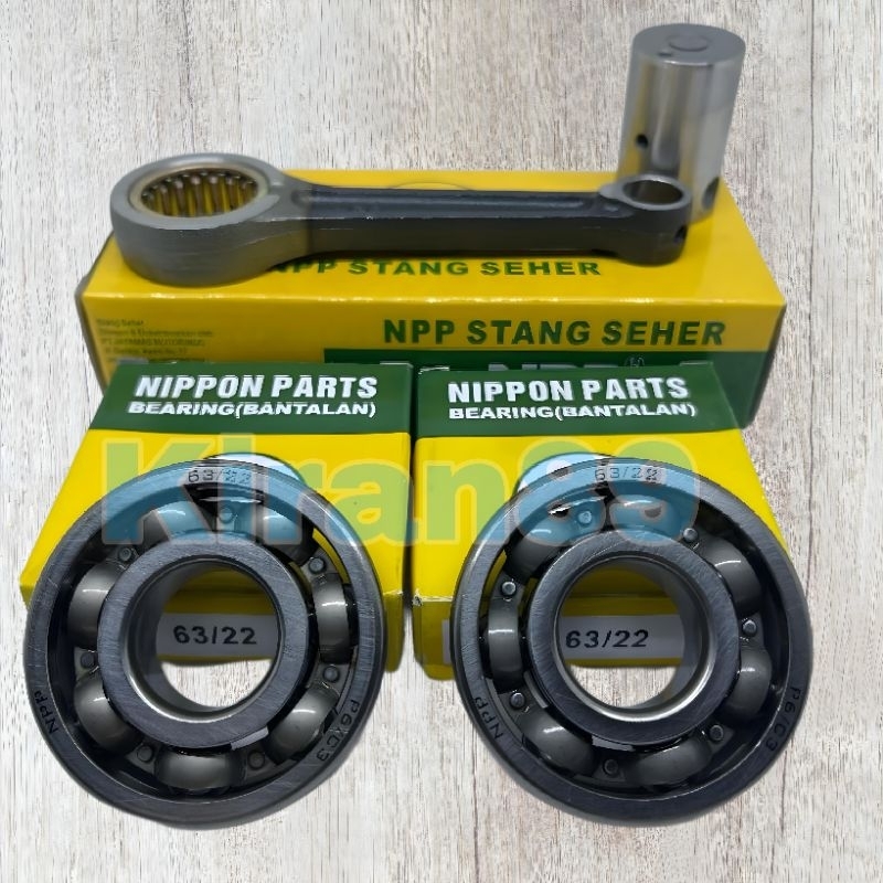 Jual Stang Seher Karisma, Supra X 125 Karbu, Kharisma Plus Bearing Kruk AS Kiri Kanan ORI NPP ...