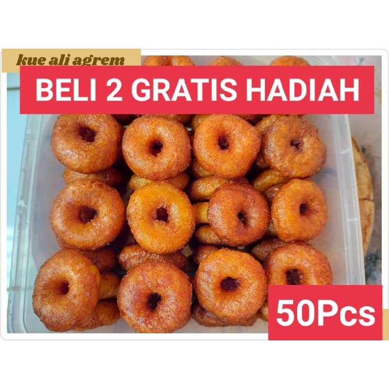 Jual Kue Cincin Ali Agrem 50pcs | Shopee Indonesia
