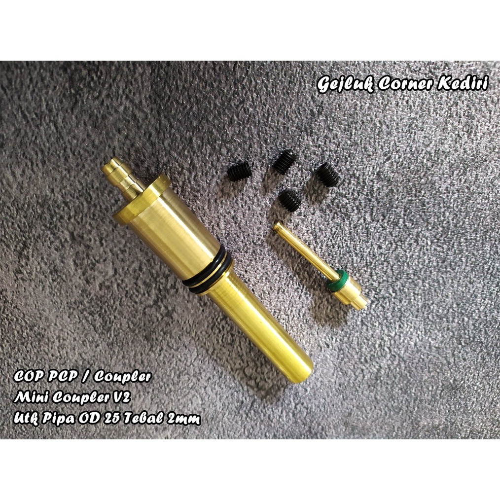 Jual Cop PCP Model Mini Coupler V2 untuk Pipa OD 25 tebal 2mm Termurah ...