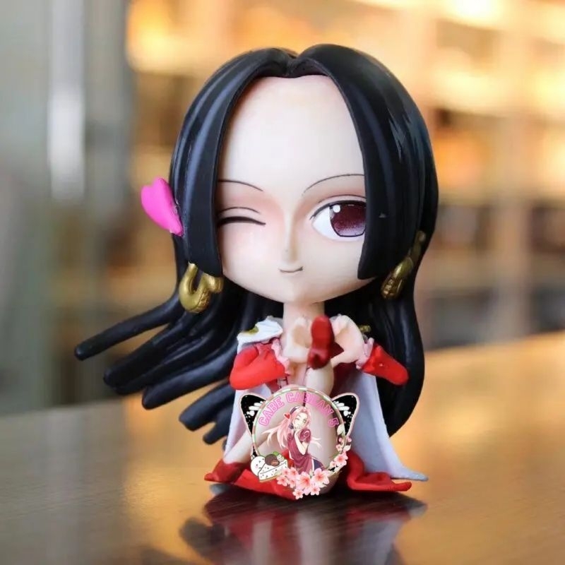 Jual Action Figure Boa Hancock Chibi Duduk One Piece | Shopee Indonesia