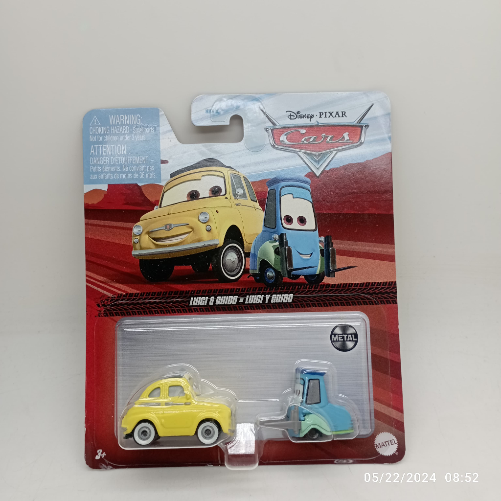 Jual Disney Cars Pixar Mattel Luigi and Guido 1:55 | Shopee Indonesia