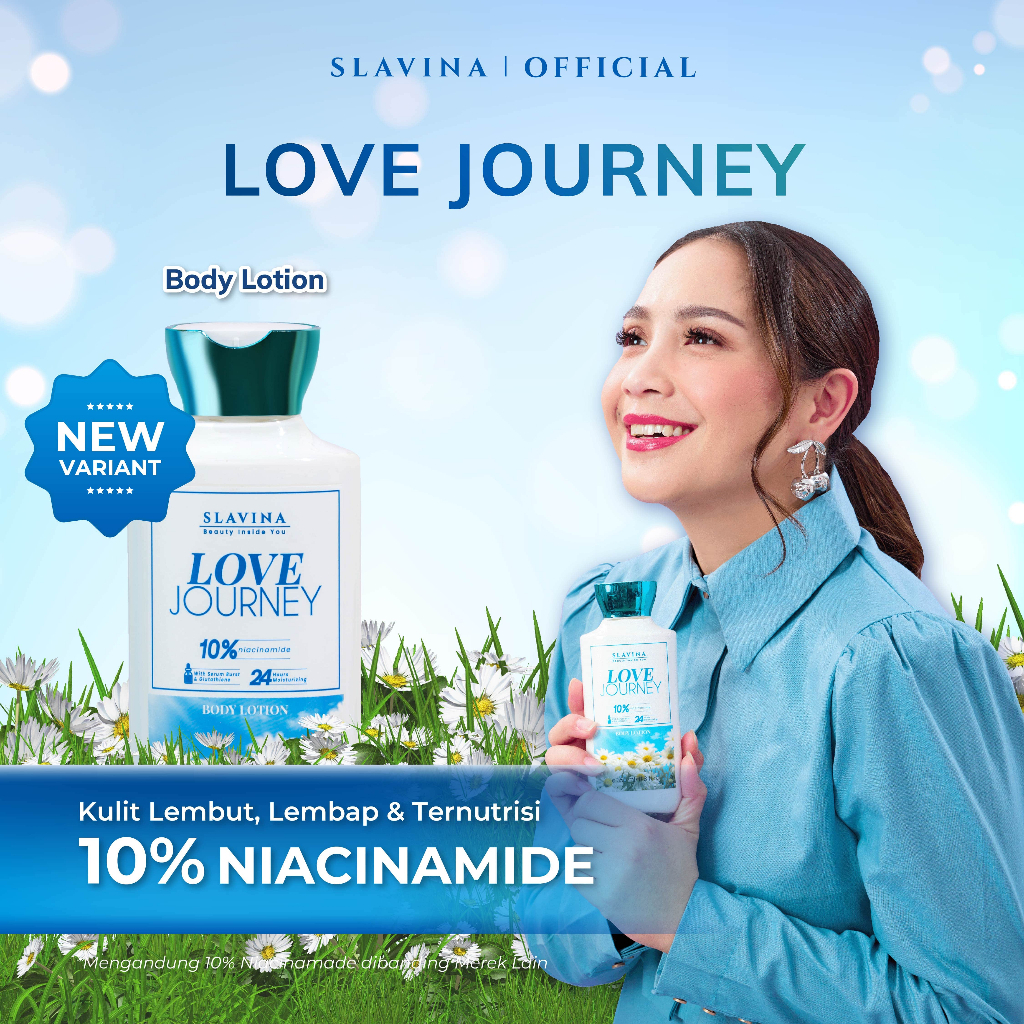 Jual SLAVINA Body Lotion Love Journey by Nagita Slavina Mosturizer Hand ...