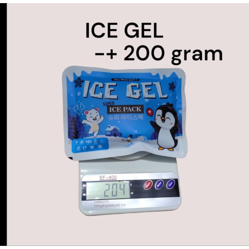 Jual ICE GEL 200 GRAM - BLUE ICE PACK GEL - THERMAFREEZE _ pendingin ...