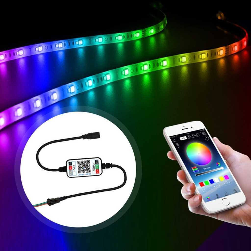 Jual Controller Matrix RGB Mini Nyala Running DC 12V Modul RGB Matrix ...