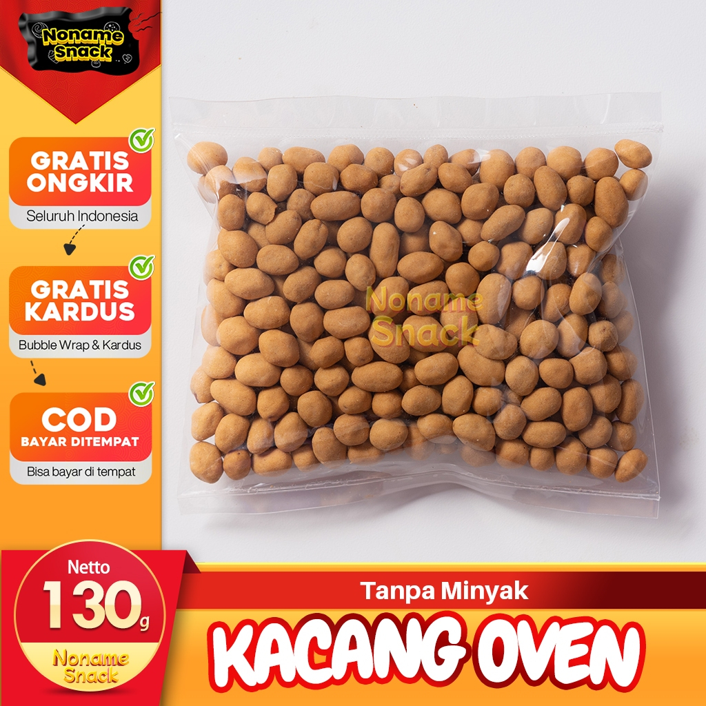 Jual NoName Snack - Kacang Oven Grosir Cemilan 130Gr | Shopee Indonesia