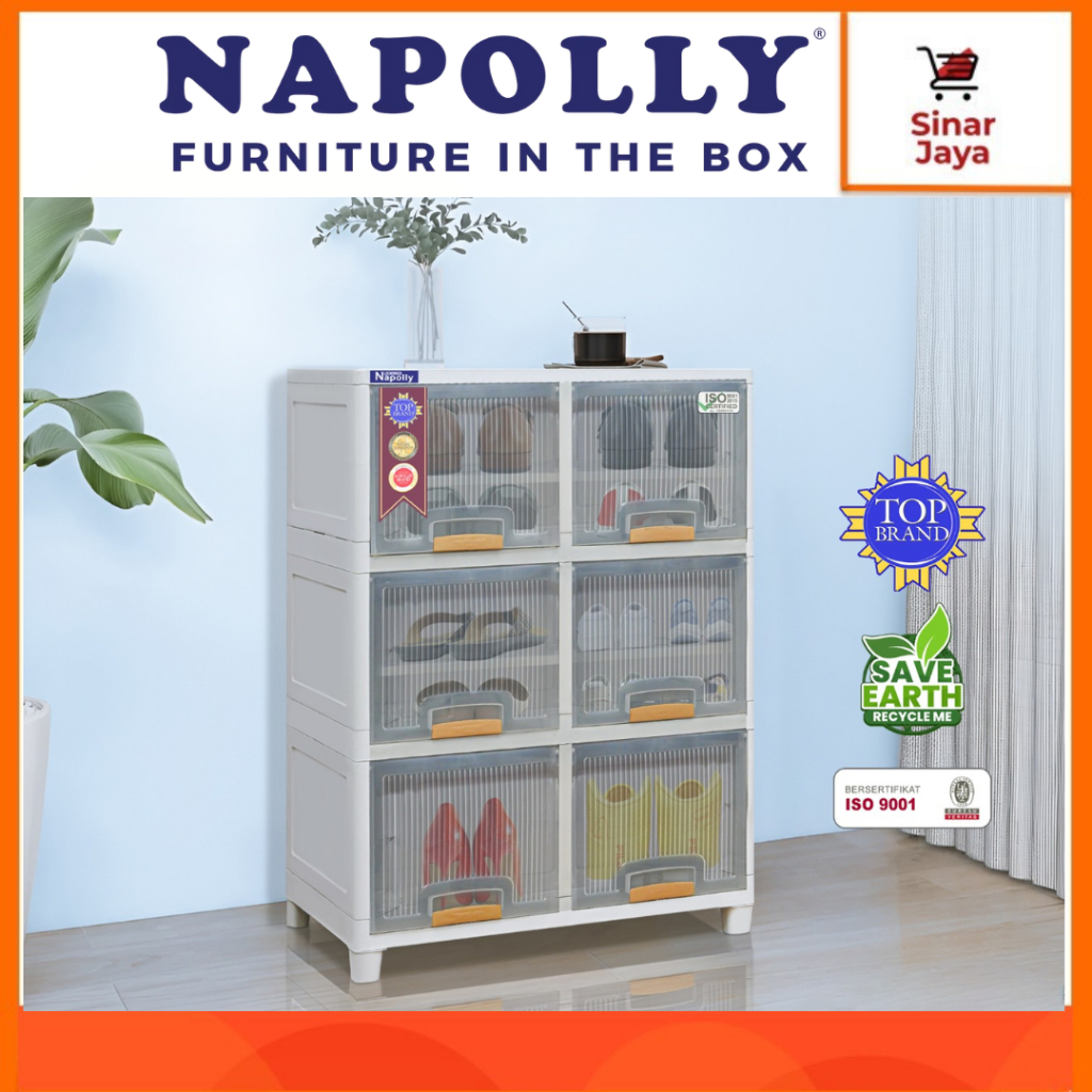 Jual NAPOLLY LockerBox / Locker Box Lemari Plastik Minimalis, Serbaguna ...