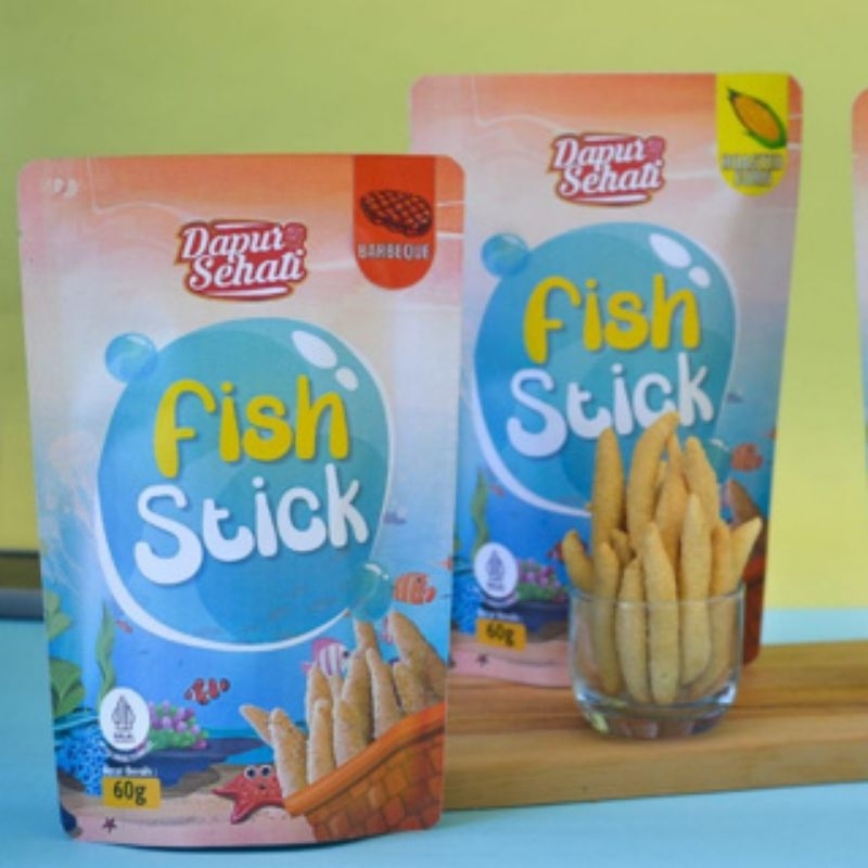 Jual Dapur Sehati Fish Stick Stick Ikan Cemilan Anak Sehat Snack MPASI ...