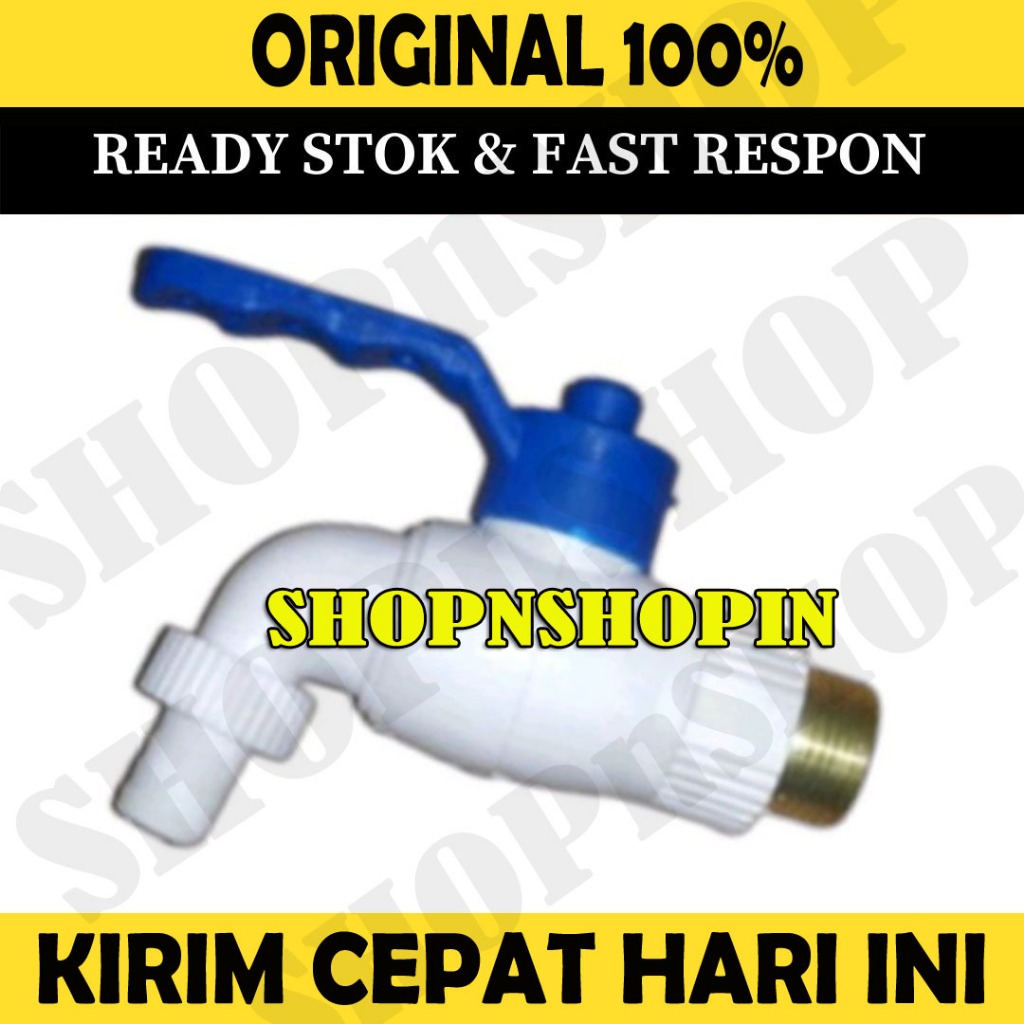 Jual Kran Air Taman PVC Drat Besi Jordan - Kualitas Terbaik, Awet ...