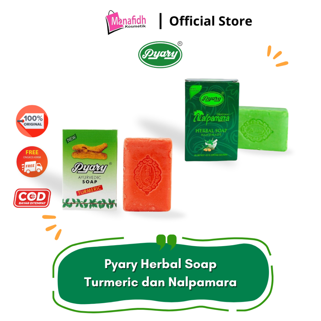 Jual Pyary Sabun Arab Turmeric Nalpamara Soap Original | Shopee Indonesia