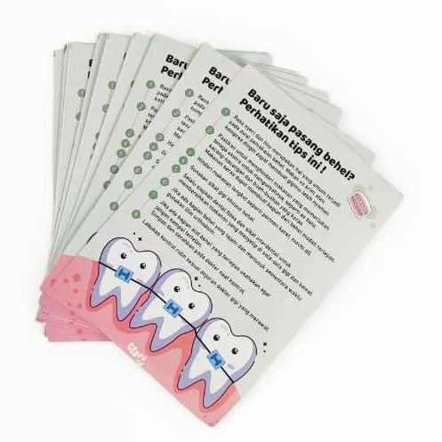 Jual Custom | Flyer Instruksi Post Exo Leaflet Brosur Pamflet KESGILUT ...