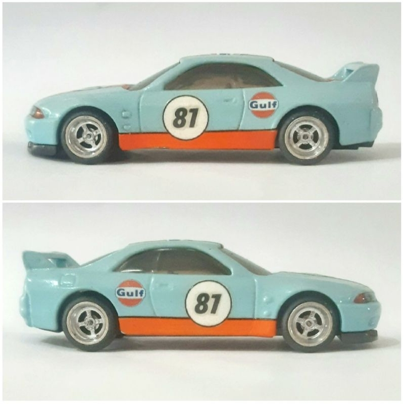 Jual Hotwheels Nissan Skyline GTR R33 # 81 GULF Racing - Custom Factory ...