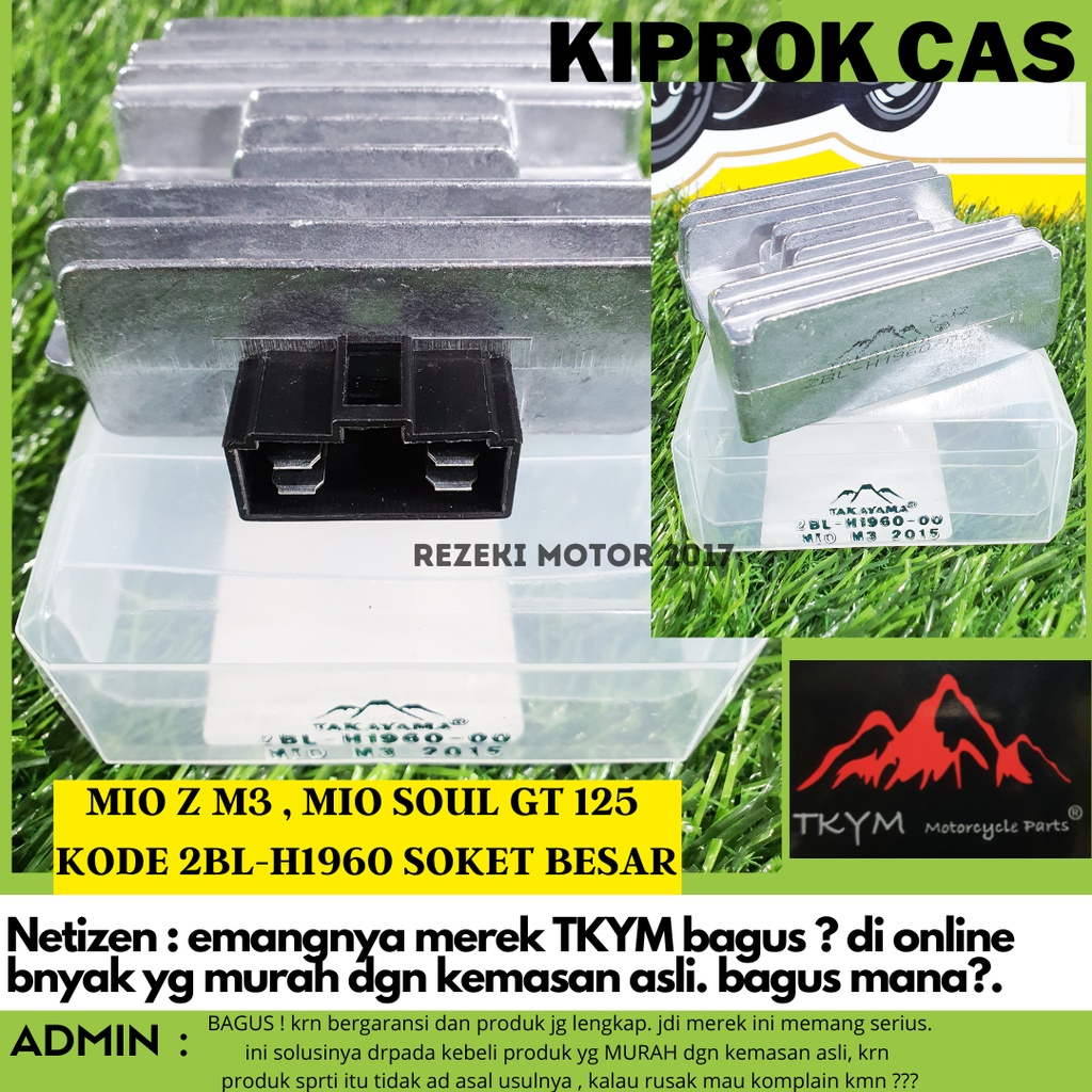 Jual KIPROK REGULATOR YAMAHA MIO M3 / MIO SOUL GT 125 2BL-H1960 ...