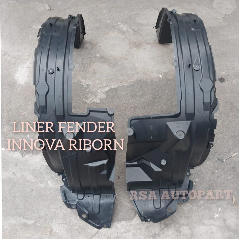 Jual Liner Fender depan bagian Spatbor Innova reborn thn:2016-2017-2018 ...