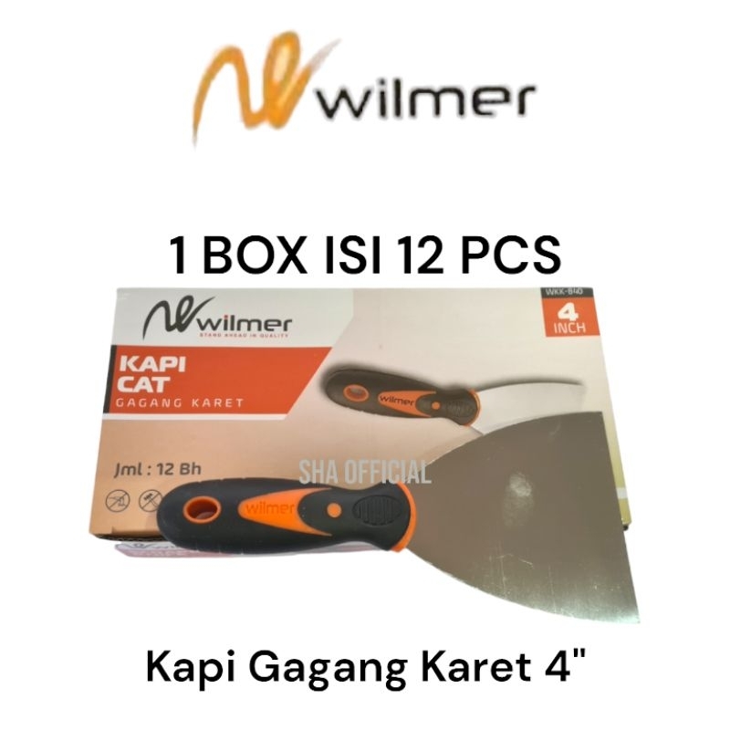 Jual HARGA 1 BOX ISI 12 PCS Kapi Scraper Kape Cat Dempul Gagang Karet 4 ...