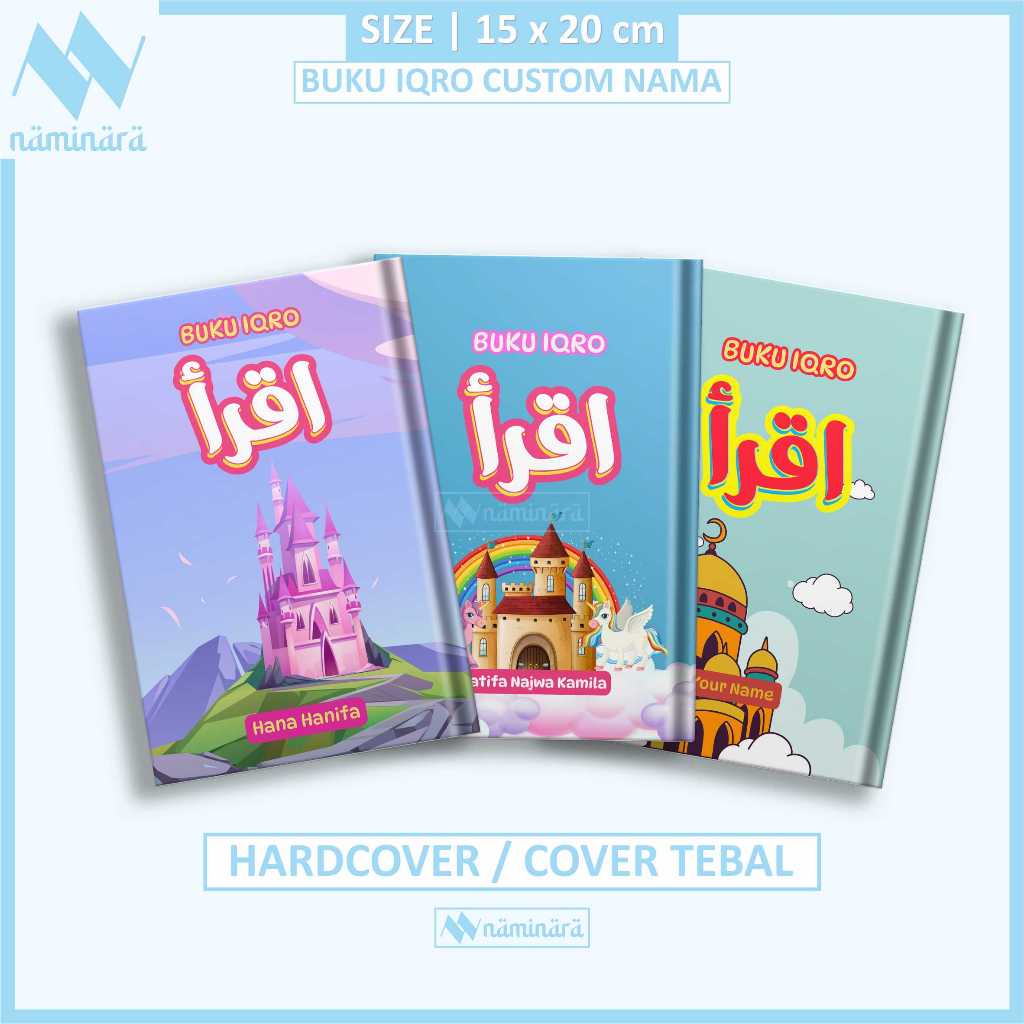 Jual IQRO custom lengkap jilid 1-6 Hardcover Cara cepat membaca alquran ...