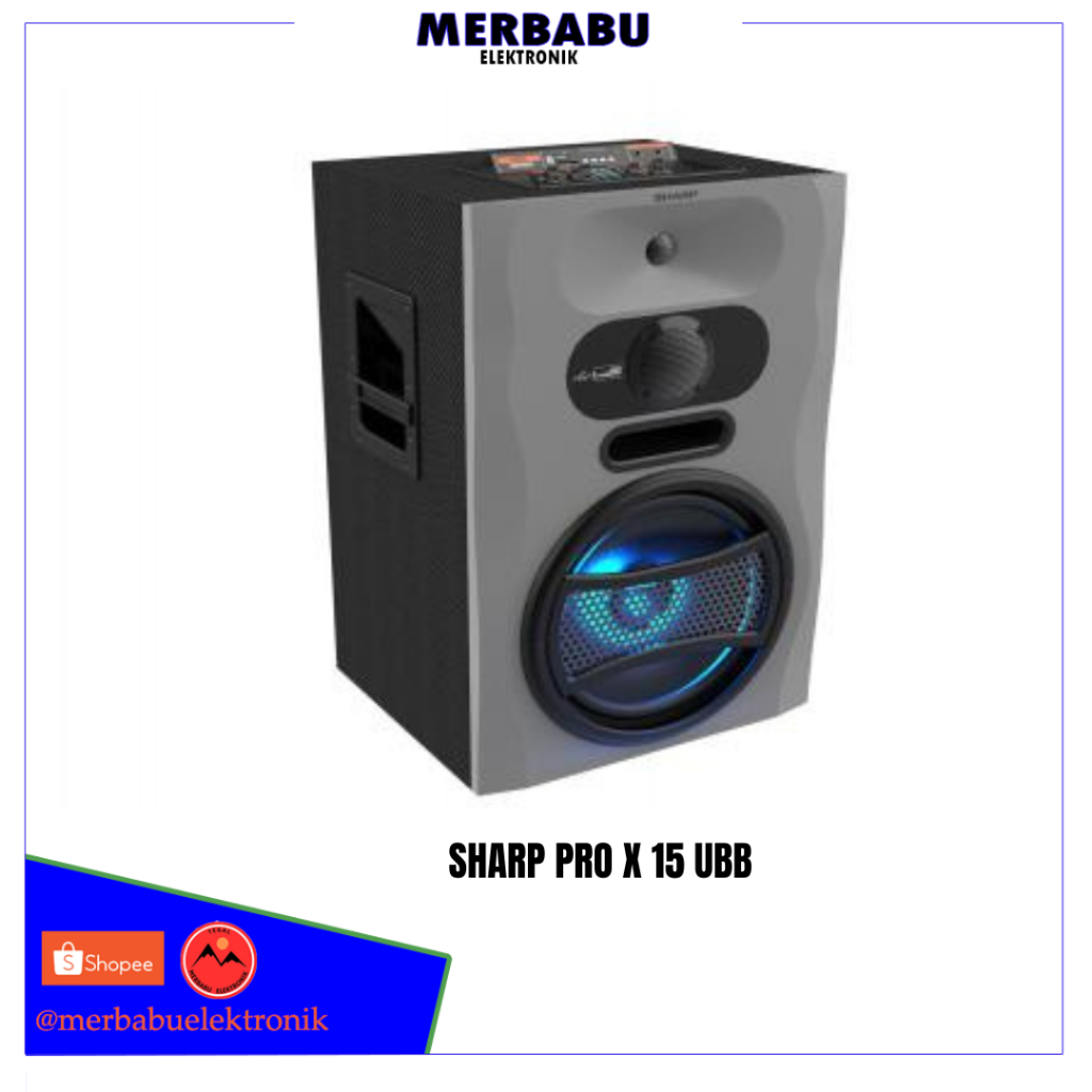 Jual SHARP SPEAKER PRO X 15 UBB | Shopee Indonesia