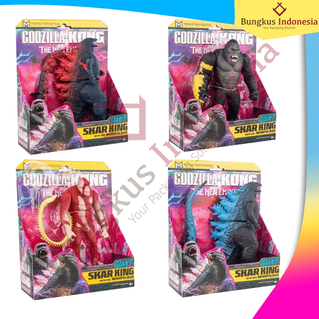 Jual Action Figure Godzilla X Kong Scar King / Skar King The New Empire ...