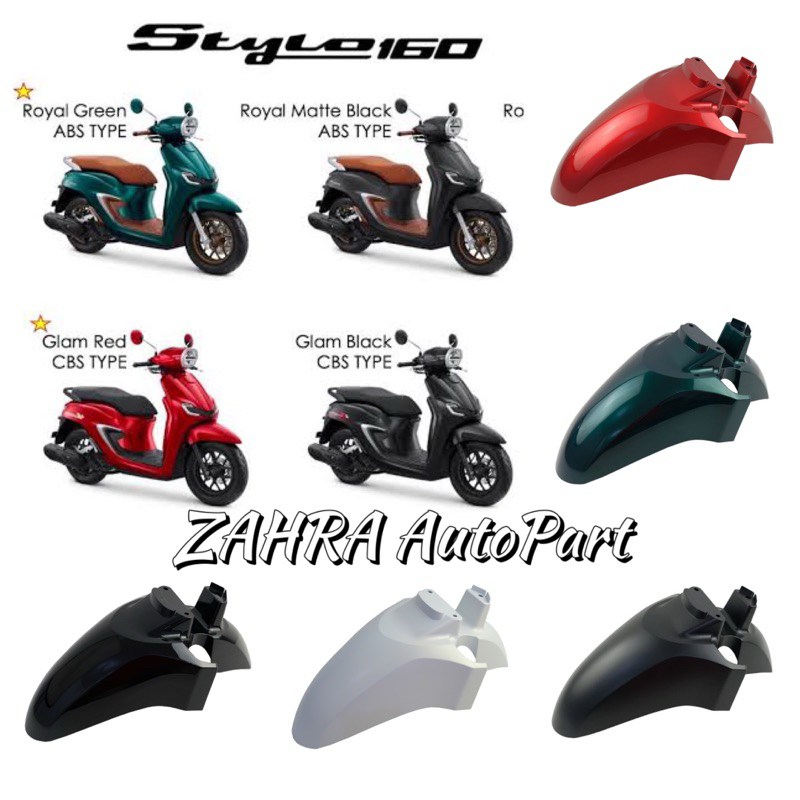 Jual Fender front spakbor slebor depan honda stylo led 160 new K3V ...