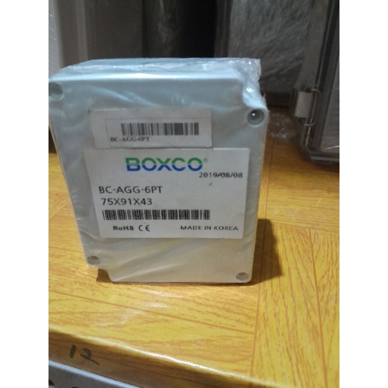 Jual Junction box / box Panel Listrik Boxco BC-AGG-20P Terminal Block ...