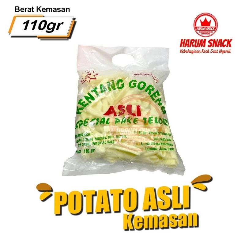 Jual POTATO STIK 110 Gram [Harum Snack Official] WITH CEMILAN ENAK ...