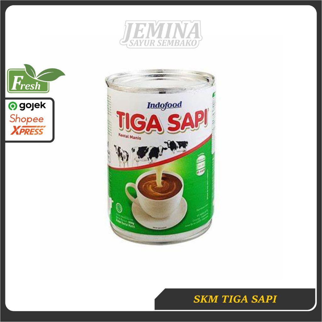 Jual SKM Tiga Sapi 490gr / Susu Kental Manis 3 Sapi | Shopee Indonesia
