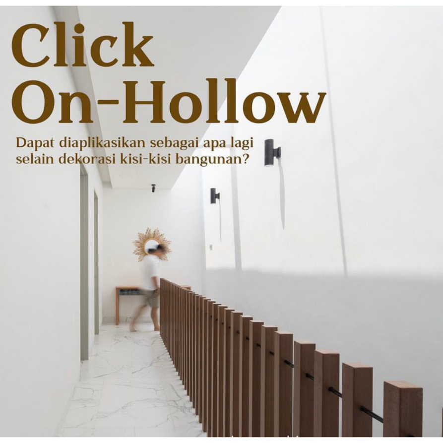 Jual WPC CLICK ON HOLLOW / COH 34,50 DUMA | Shopee Indonesia