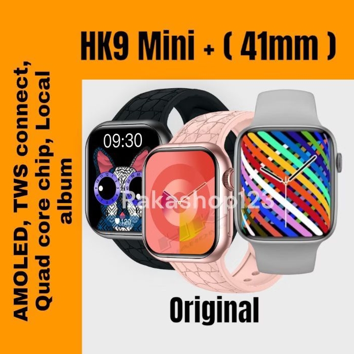 Jual HK9 Mini + 41mm series 9 supercopy ( HK9 Mini Plus ) Smartwatch ...