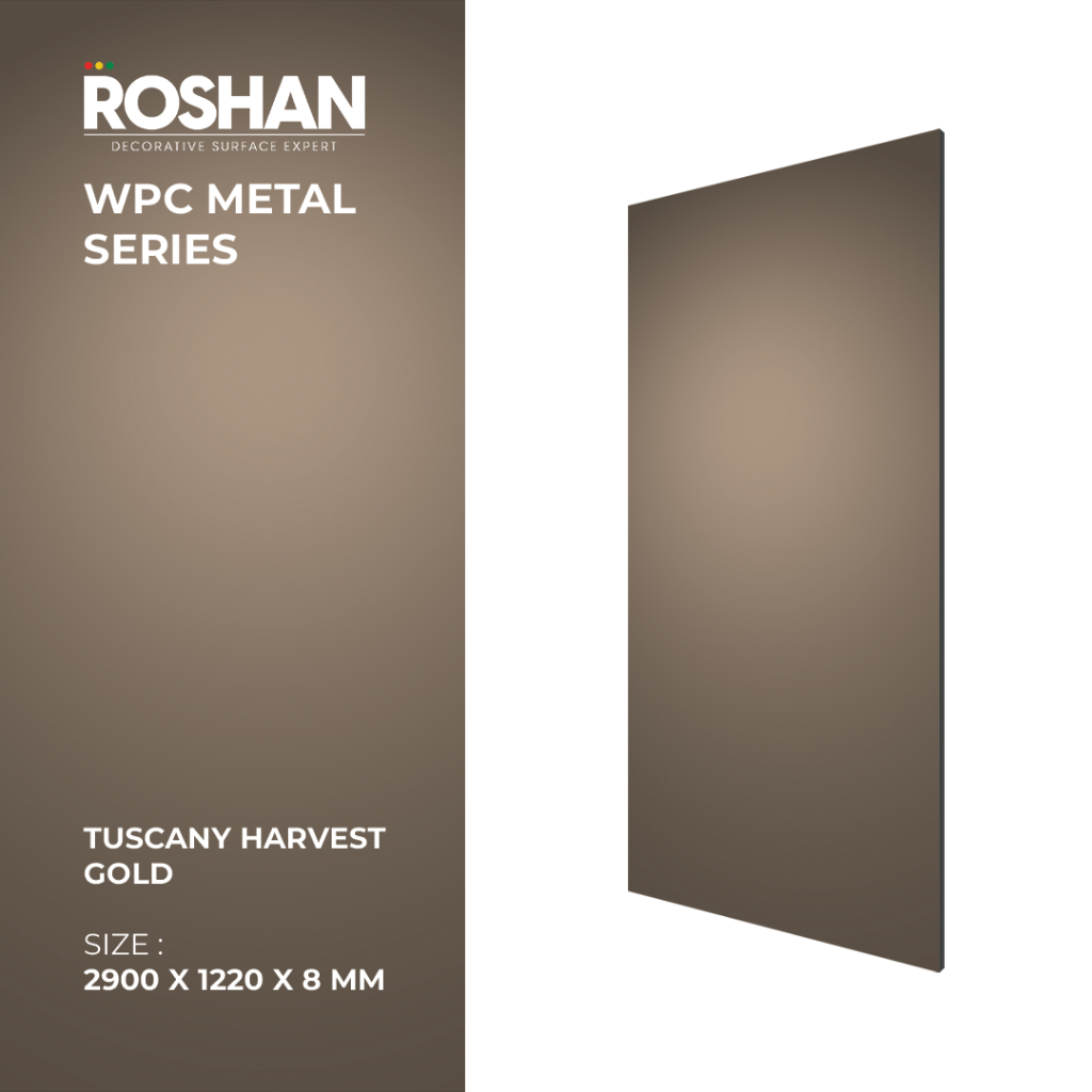 Jual WALL PANEL WPC ROSHAN 2.90 M x 1.22 M - TUSCANY HARVEST GOLD ...