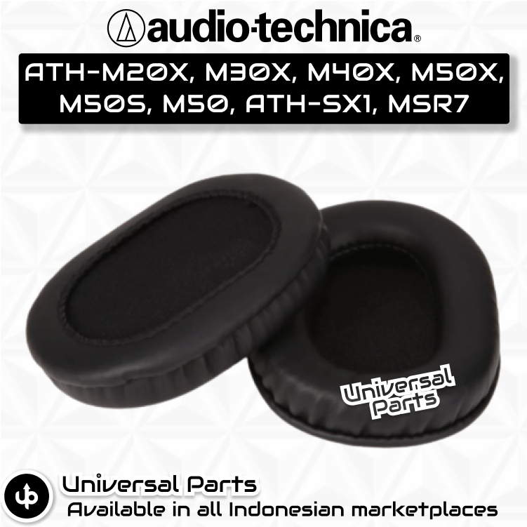 Jual Busa Bantalan Audio Technica ATH-M20X / M30X / M40X / M50X / SX1 / ATH M50 / M50S / M20 ...