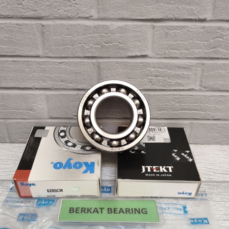 Jual BEARING 6205 CM KY BEARING 6205CM KY BEARING 6205 KY TANPA TUTUP ...