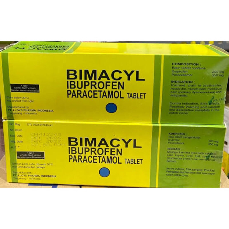 Jual BIMACYL 10 Tablet / Strip | Shopee Indonesia