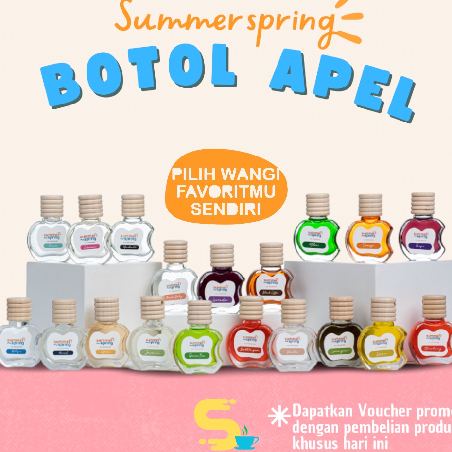 Jual PROMO 33 Summer Spring Original Botol Apel Pengharum Pewangi ...