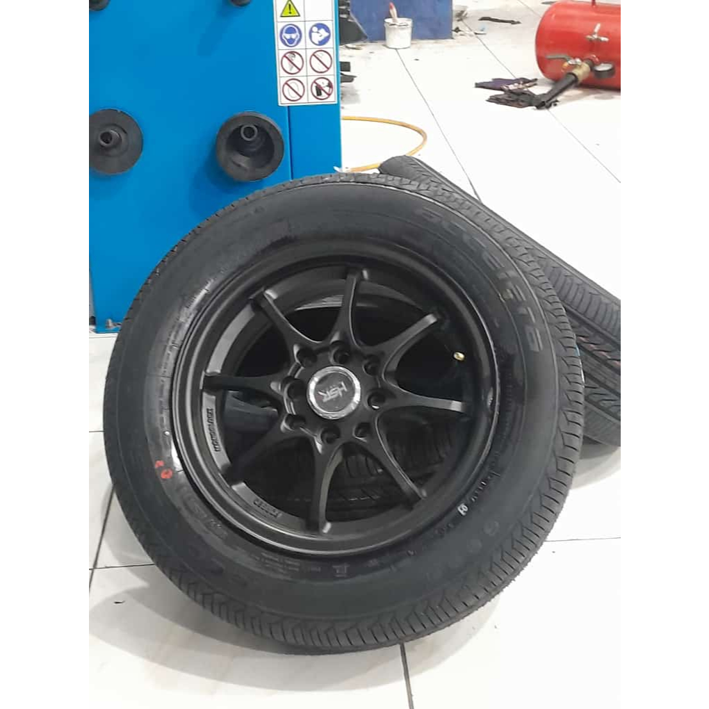 Jual Paket Velg Racing Ce28 Mobil Calya, Ayla, Sigra dan Brio Dan Ban Accelera 175/65 Ring 14 ...