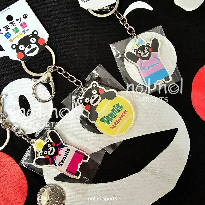 Jual NNS kumamon keychain tennis badminton tenis lucu japan | Shopee ...