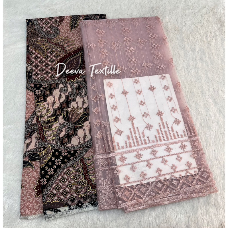 Jual set/Paket Kain Bridesmaid Tile Sapto & Batik | Shopee Indonesia